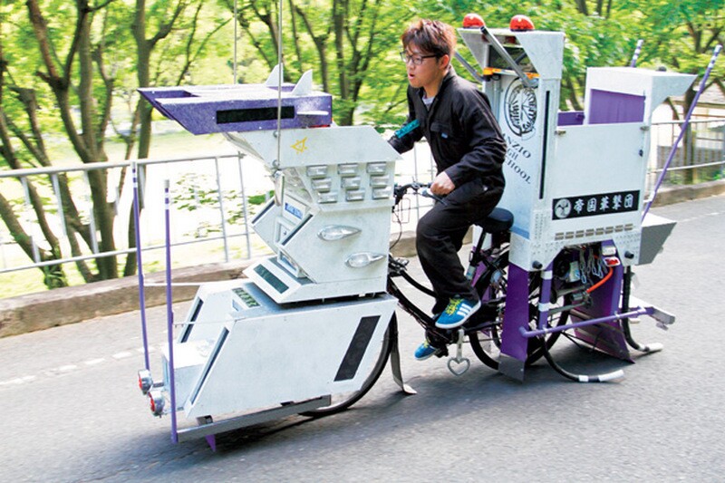 Dekochari: 12 фото и видео о том, как японцы украшают свои велосипеды